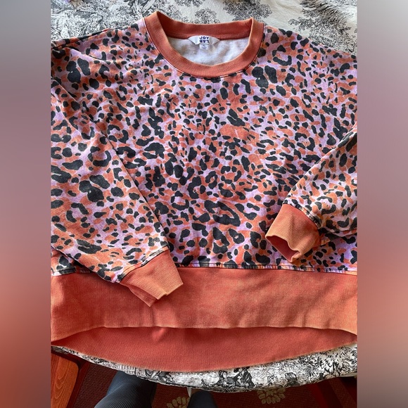 JoyLab | Tops | Joy Lab Cute Animal Print Sweater Top Highlow Size Xl ...